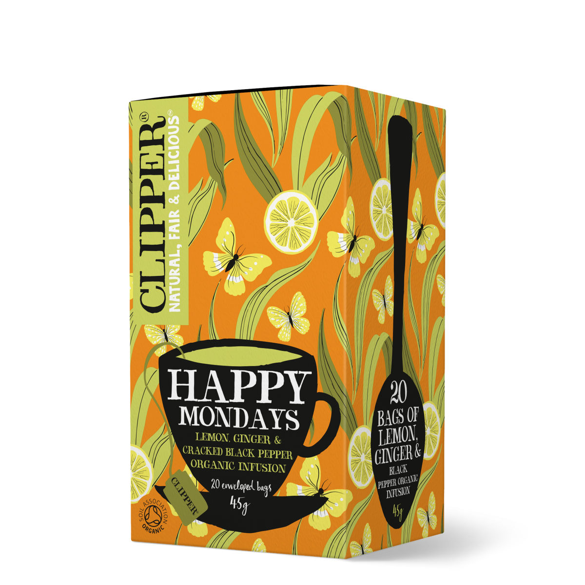Happy Mondays Organic Citrus Tea Infusion - Clipper Teas